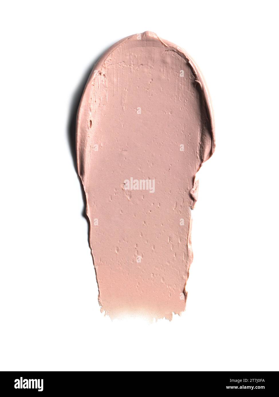 Clay mask texture isolated on white background. Cosmetic skincare mud ...