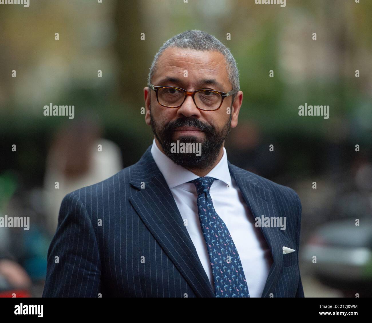 London, England, UK. 16th Nov, 2023. Home Secretary JAMES CLEVERLY is ...