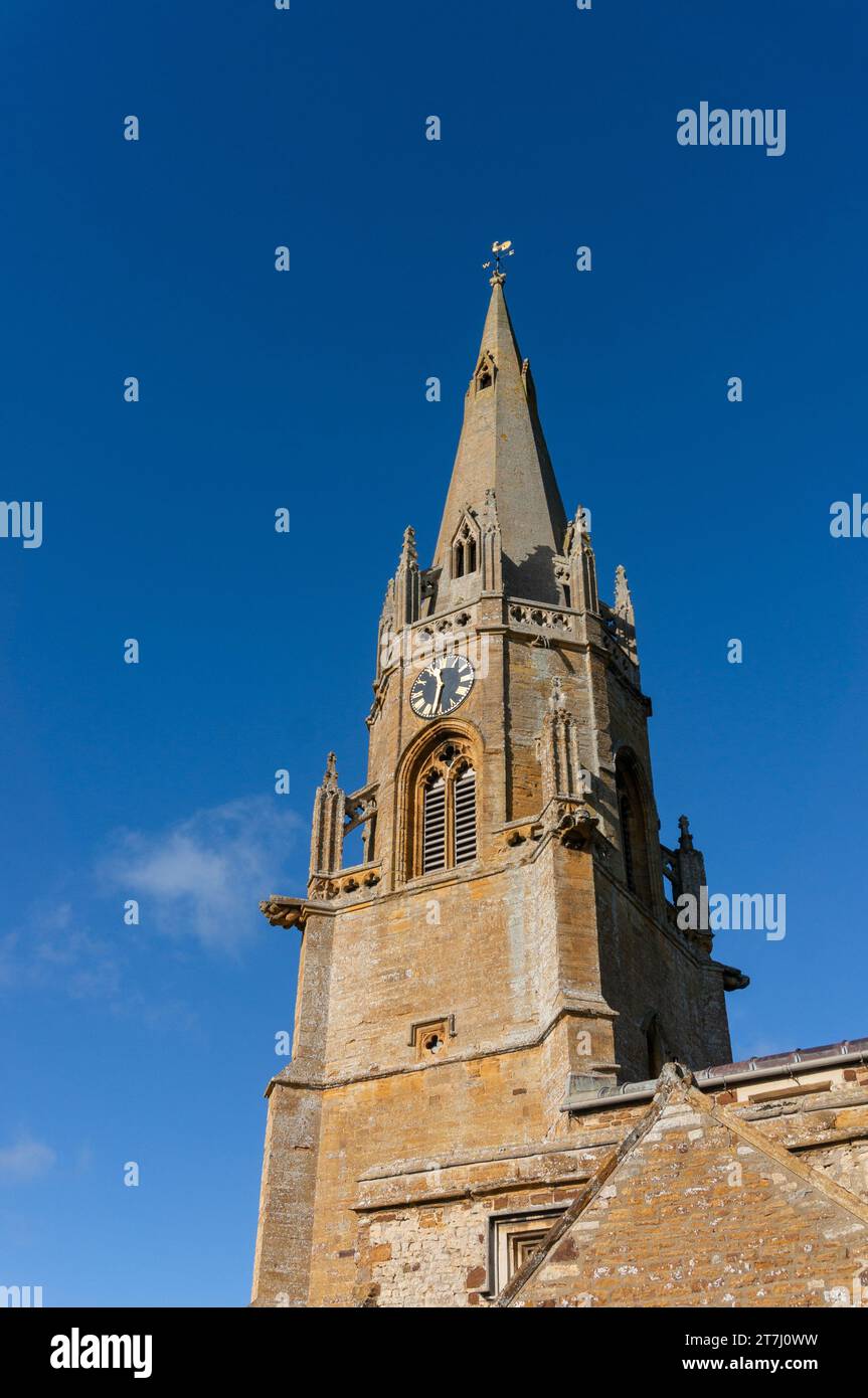 Church of St Mary in the village of Wilby, Northamptonshire, UK ...