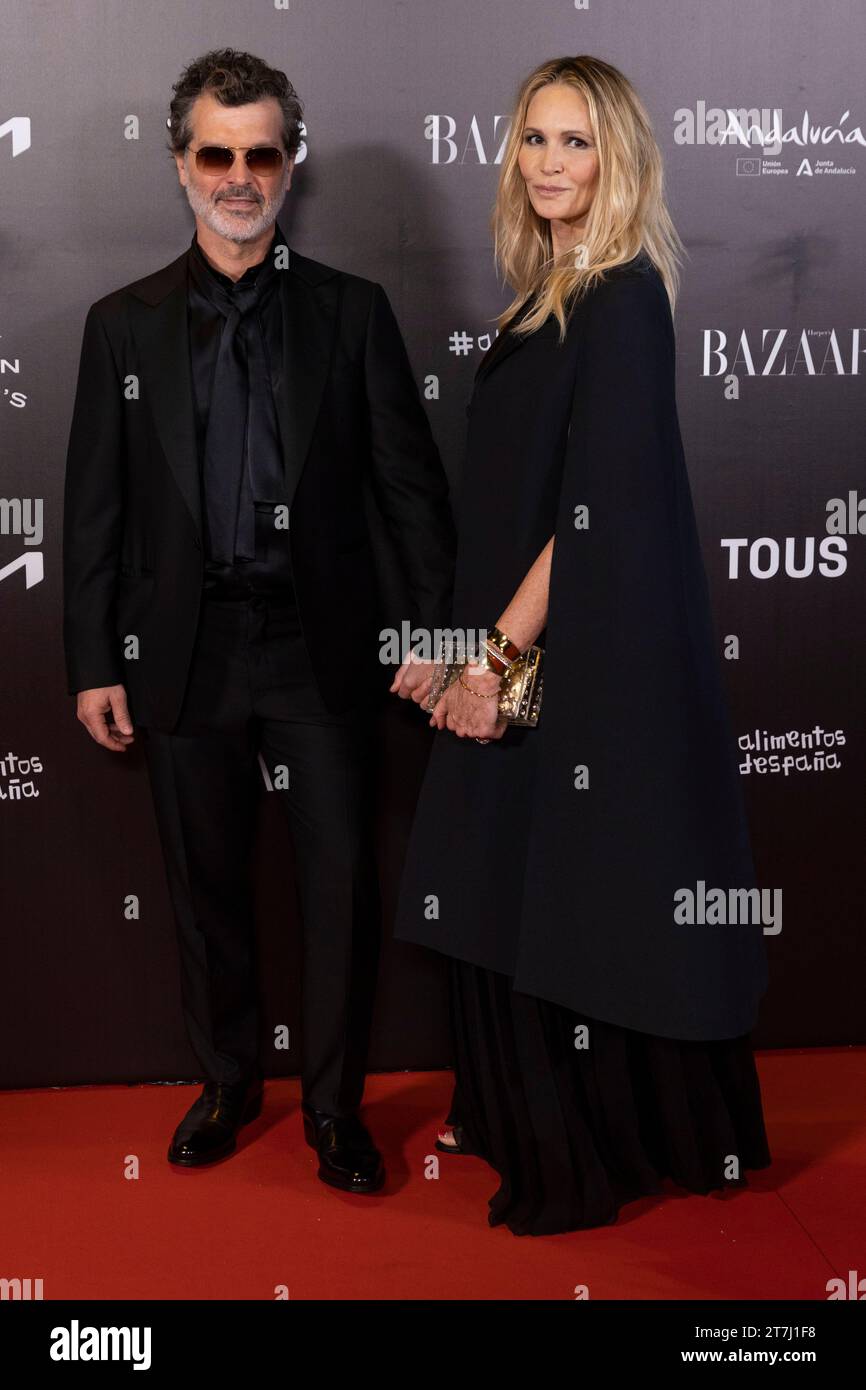Madrid, Spain. 15th Nov, 2023. Doyle Bramhall II and Elle Macpherson ...