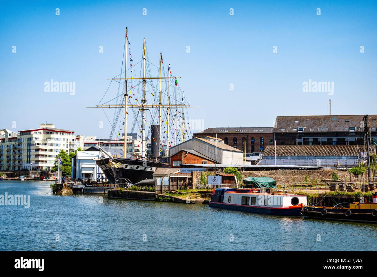 Brunel's iron ship, SS Great Britain, is a museum ship and former ...