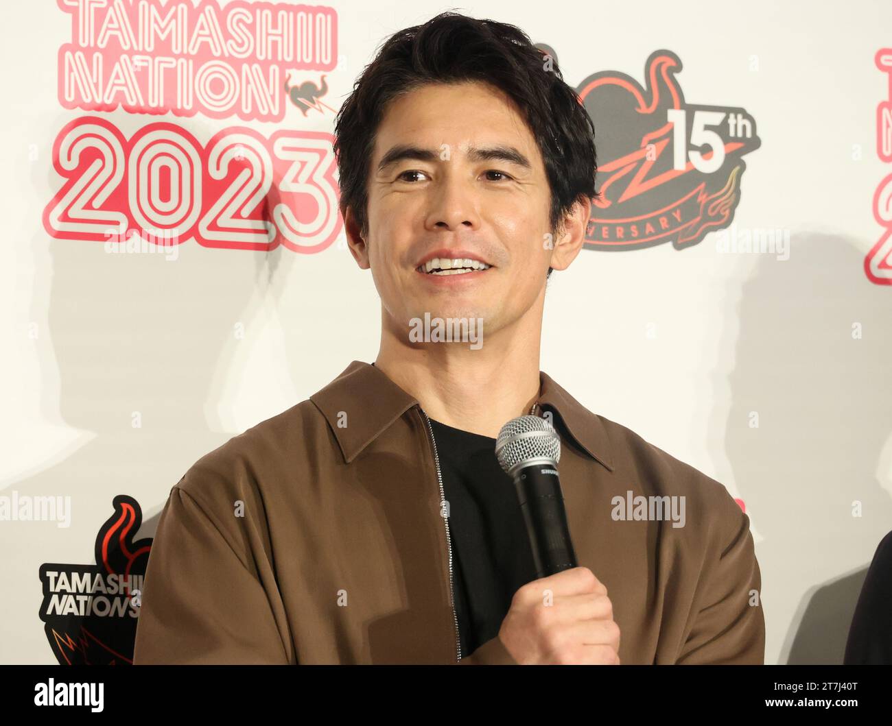 Tokyo, Japan. 16th Nov, 2023. Japanese actot Hideaki Ito attends the opening ceremony of the ...