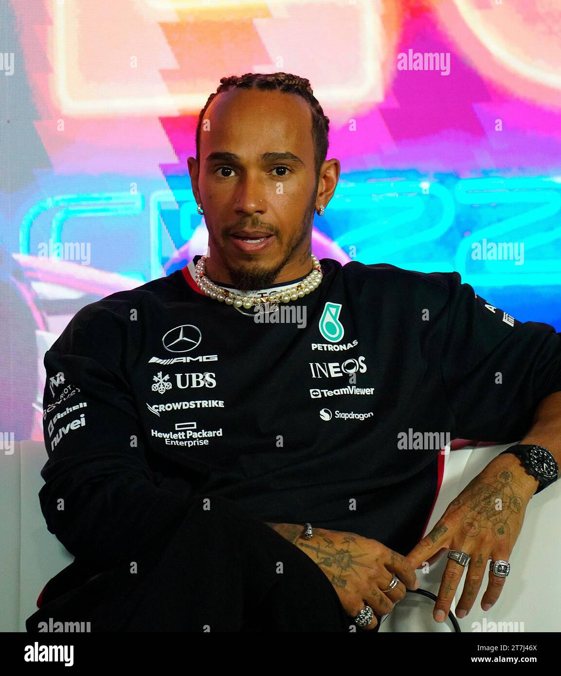 Las Vegas, Vereinigte Staaten. 15th Nov, 2023. November 15th, 2023, Las Vegas Street Circuit ...