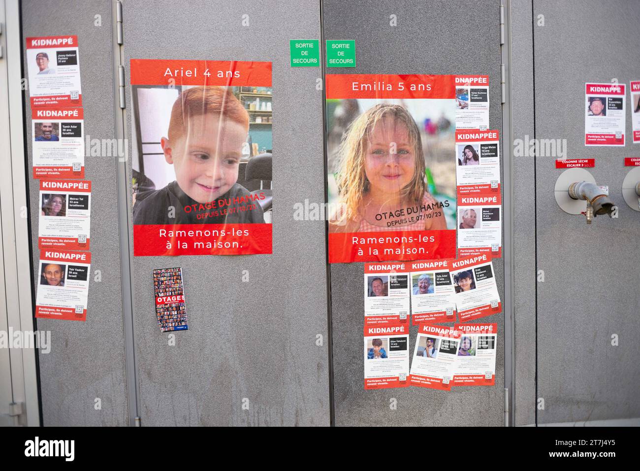 Israeli hostage posters hi-res stock photography and images - Alamy