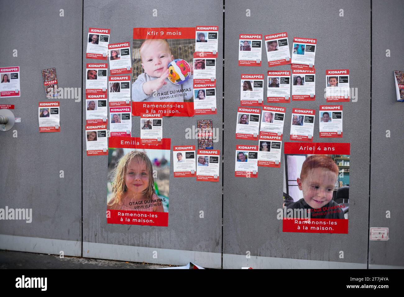 Israeli hostage posters hi-res stock photography and images - Alamy