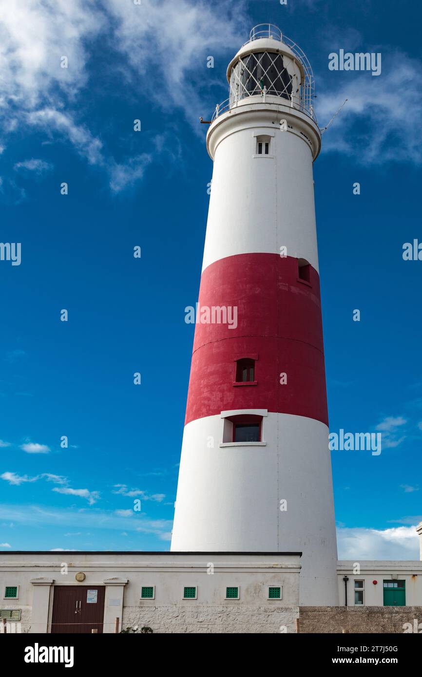 Portland Lighthouse, Portland Bill, Dorset, England, UK: 41-metre-tall ...