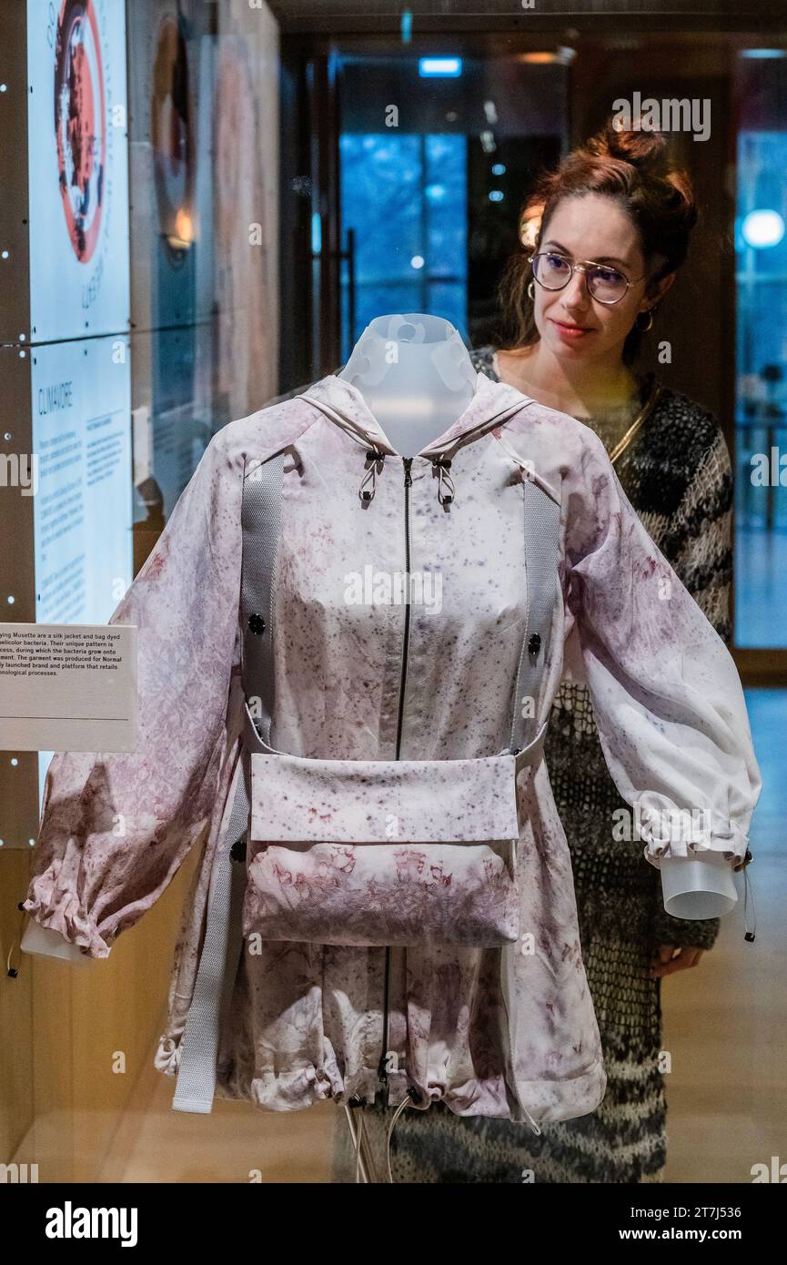 London, UK. 16th Nov, 2023. Biodesign agency Faber Futures work with ...