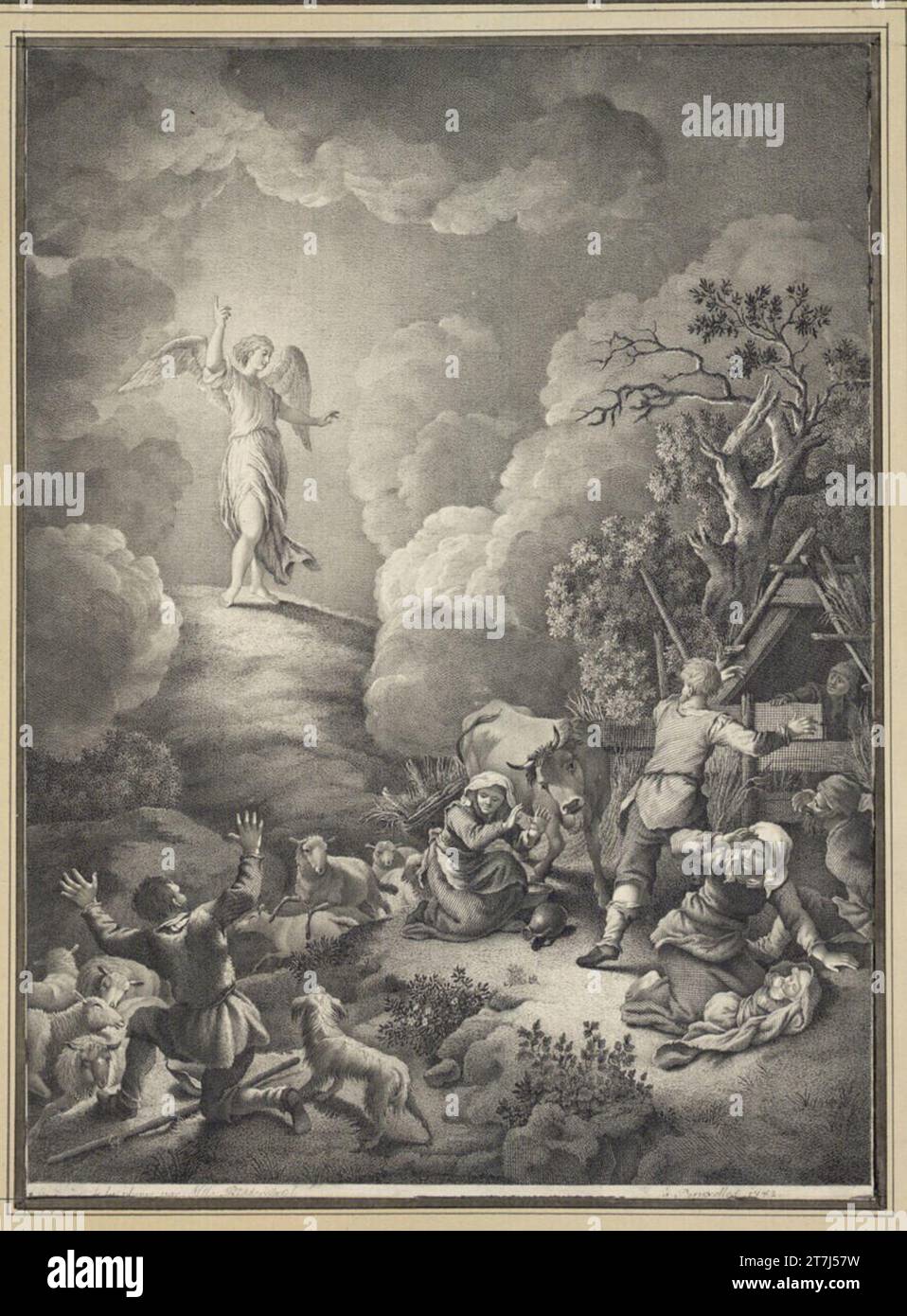 Proclamation to the shepherds hi-res stock photography and images - Alamy