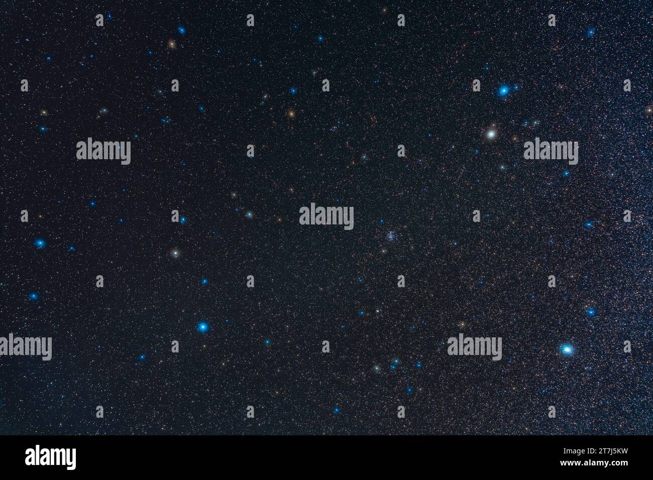 A framing of the northern spring constellation of Cancer the Crab ...