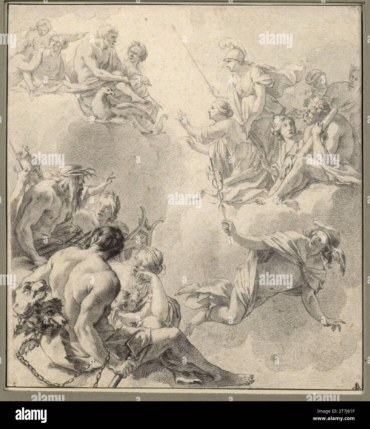 Michel Dorigny France asks Jupiter and the gathered gods for a minister ...