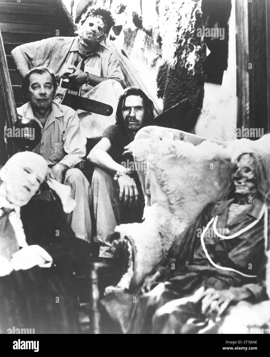 GUNNAR HANSEN in THE TEXAS CHAIN SAW MASSACRE (1974), directed by TOBE ...