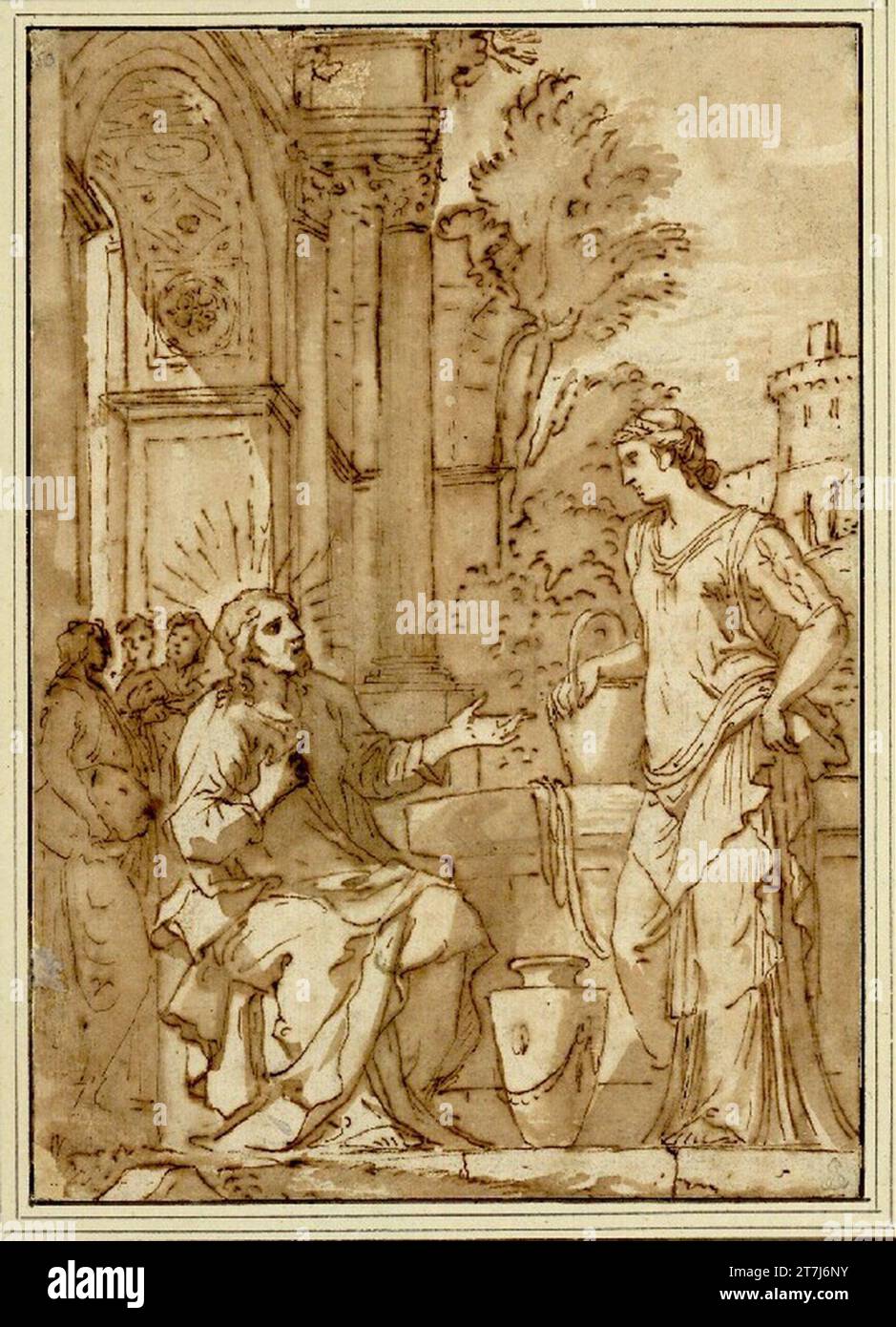 Jakobsbrunnen jesus hi-res stock photography and images - Alamy