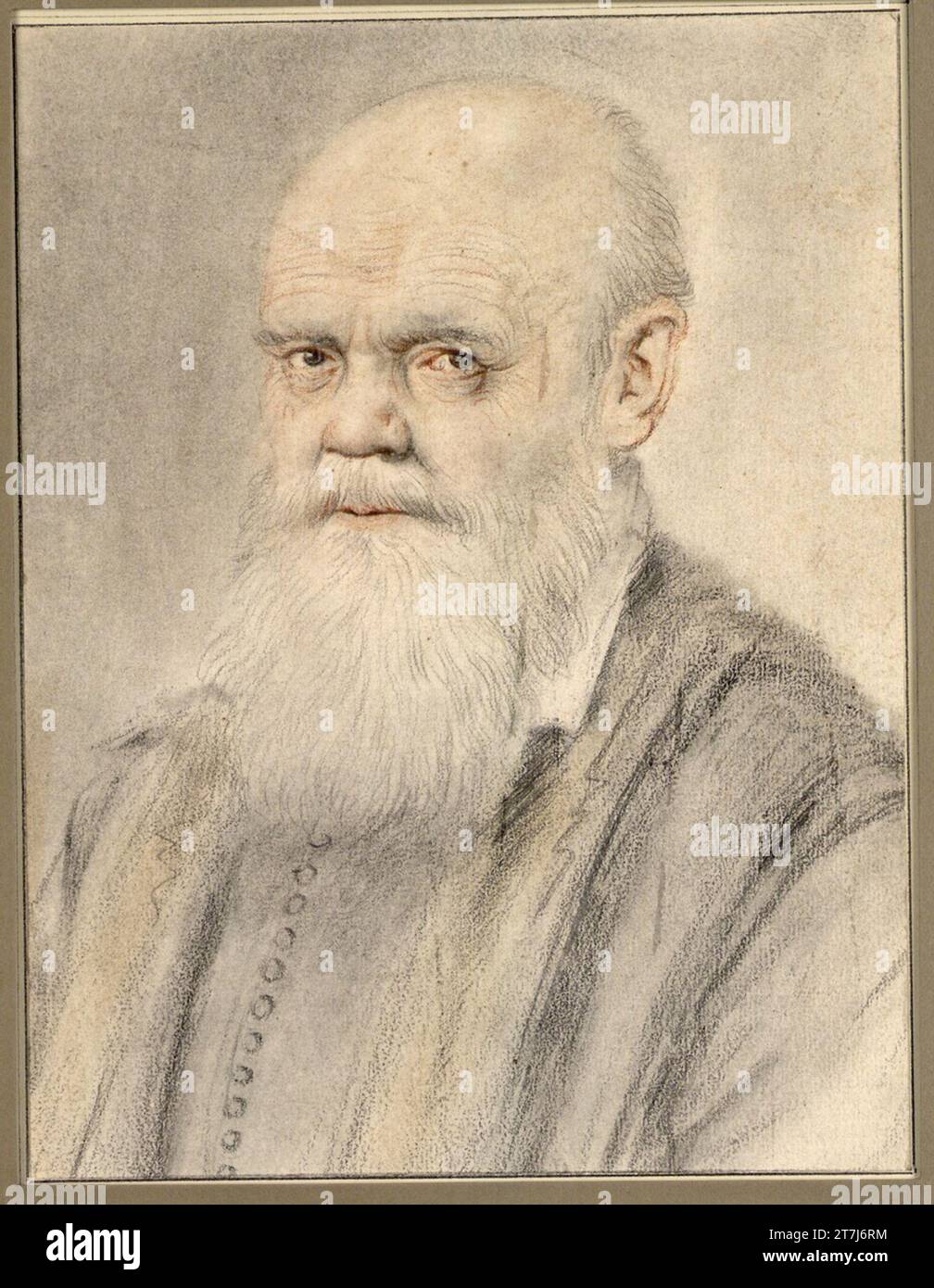 Nicolas Lagneau Portrait of an older man with full beard, the main ...