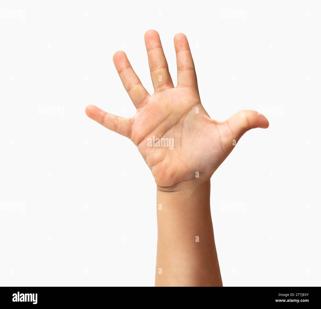 Child palm hand hi-res stock photography and images - Alamy