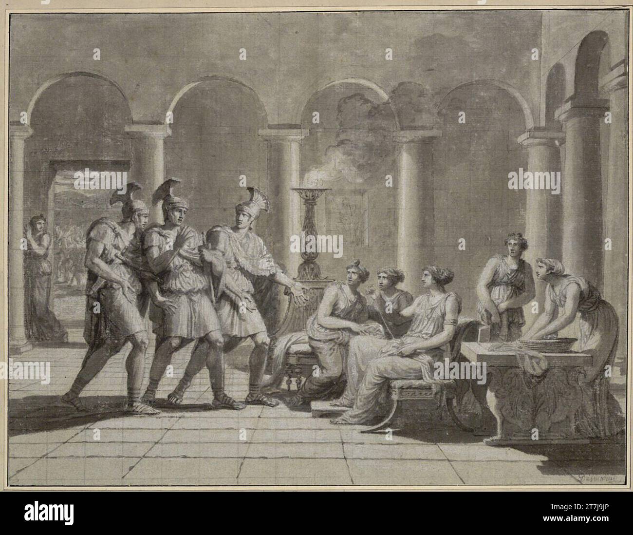 Jean-Baptiste Frédéric Desmarais Penelope and their clients. Black ...