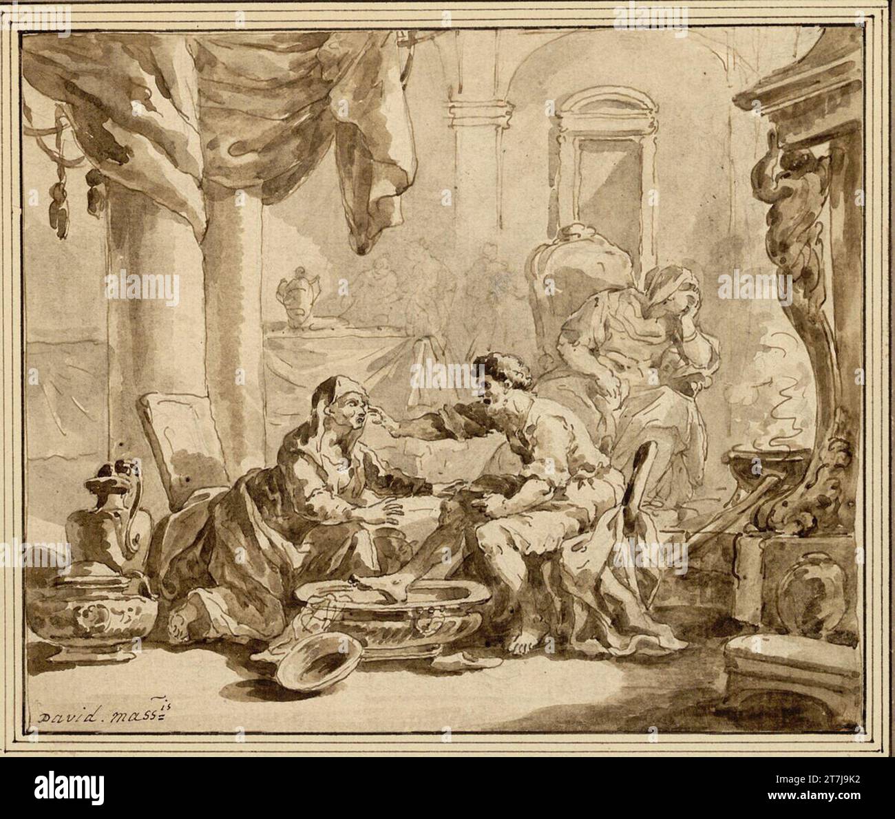 Eurykleia hi-res stock photography and images - Alamy