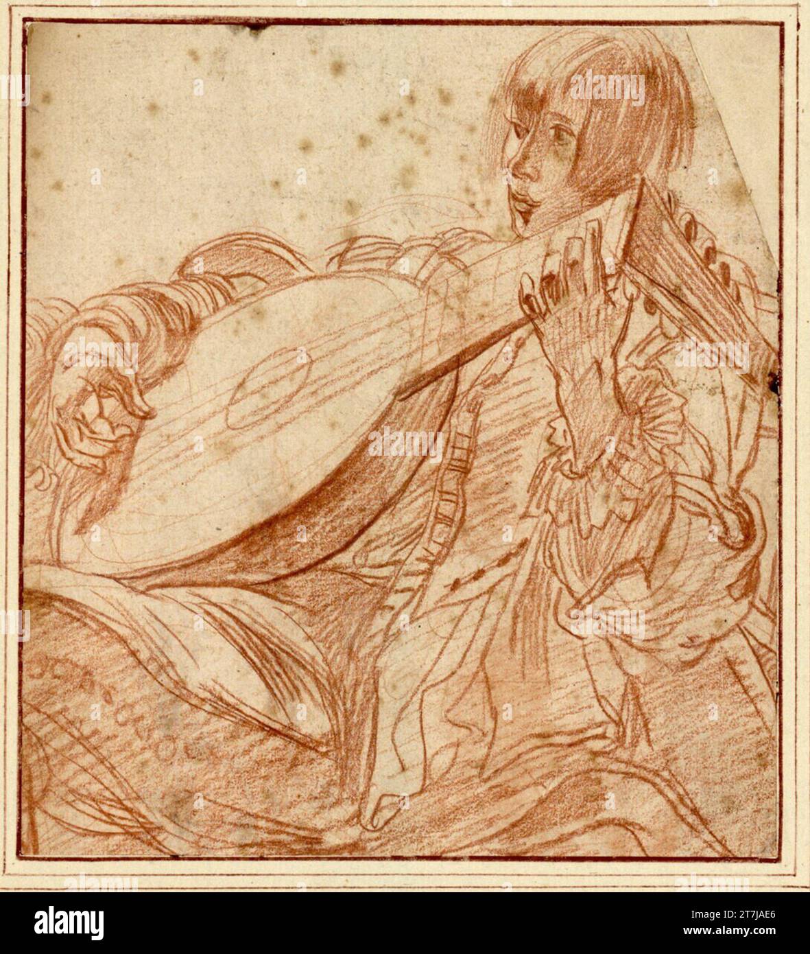 Willem Cornelisz Duyster Theorben player. Red. Re. Circumced up the top ...