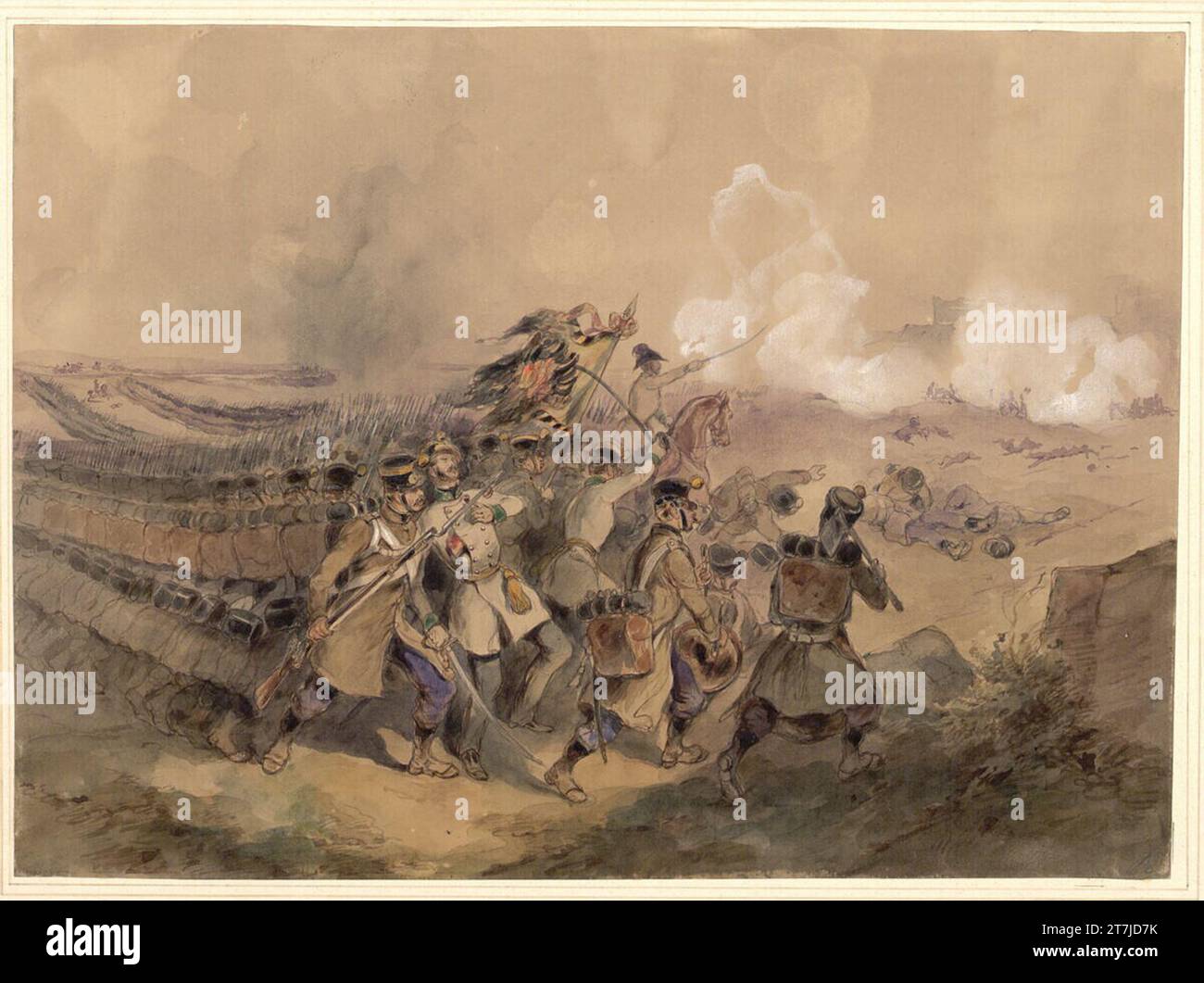 Alexander Knight von Bensa d. J. Knight Heroic death of Count Rudolf ...