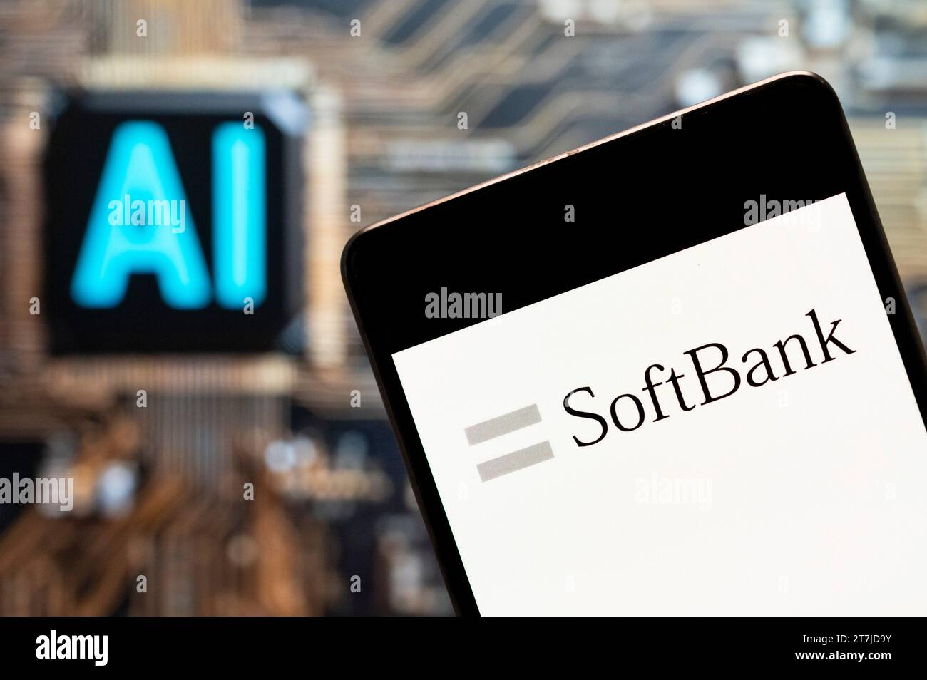 Softbank logo hi-res stock photography and images - Alamy