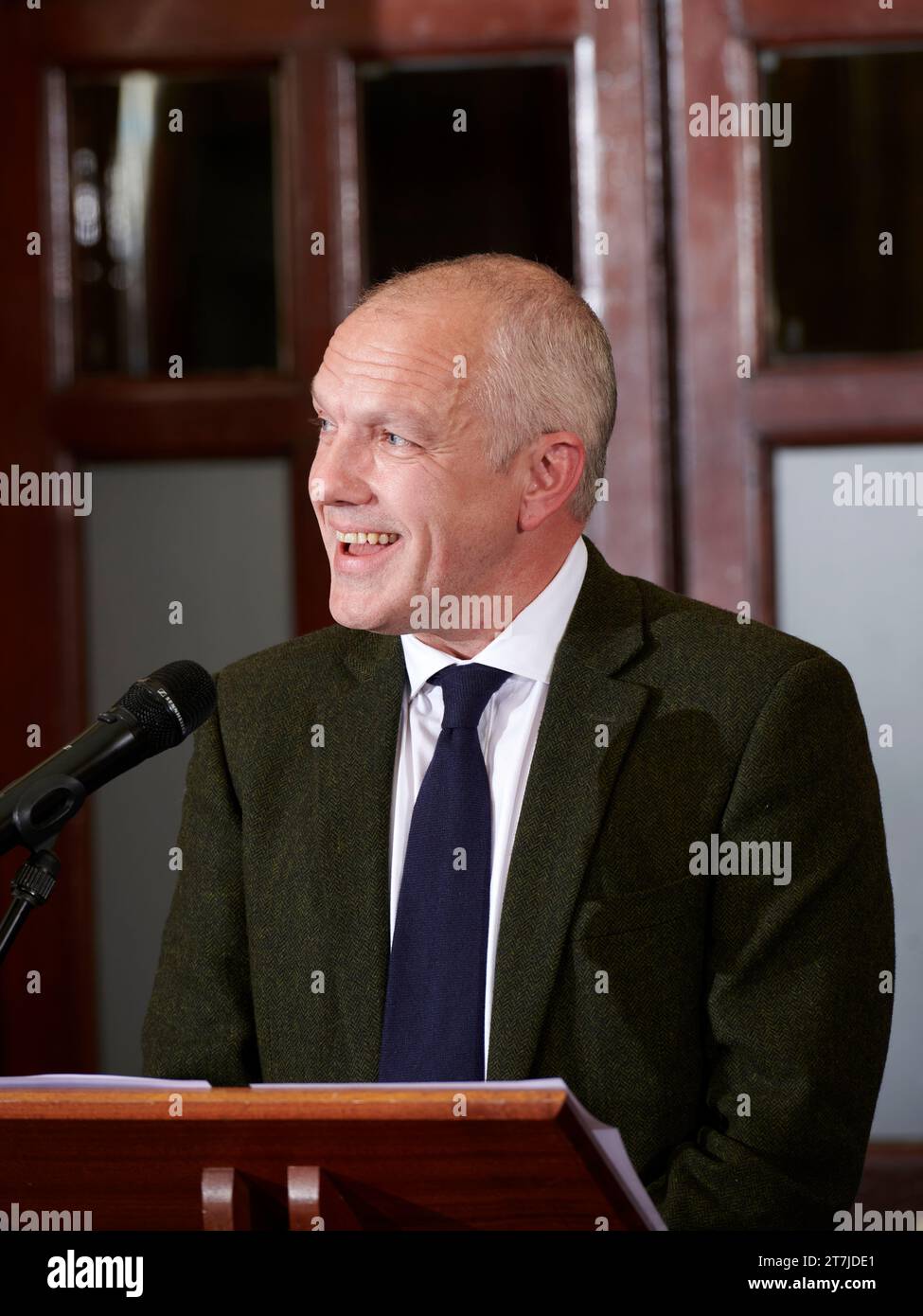 Bob Cryer at The Oldie Literary Lunch 14-11-23 Stock Photo - Alamy