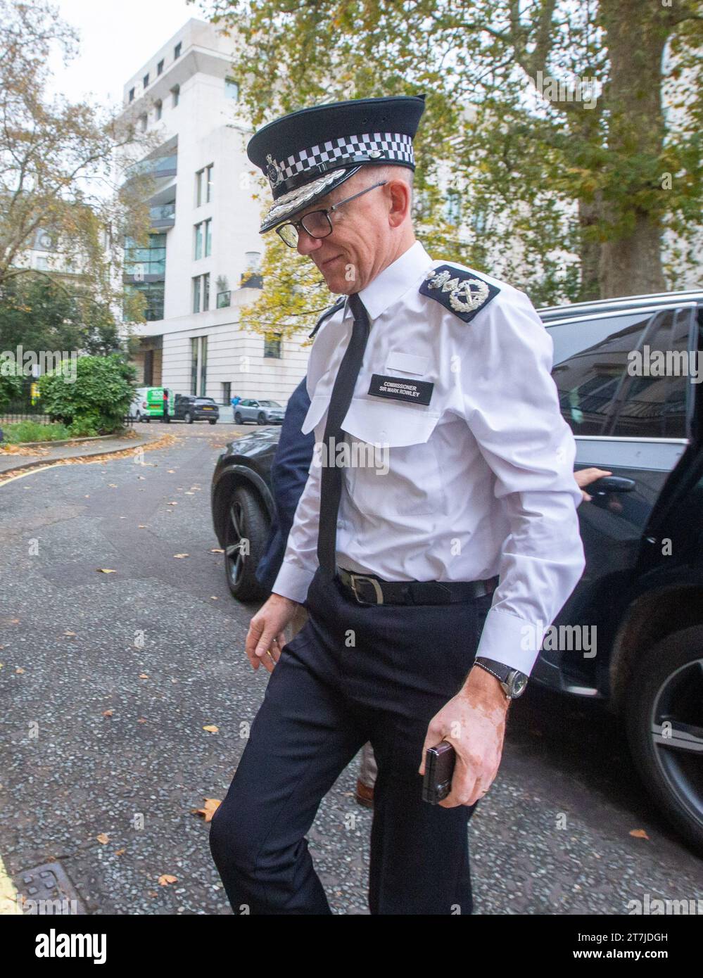 London, England, UK. 16th Nov, 2023. Commissioner of Police of the ...