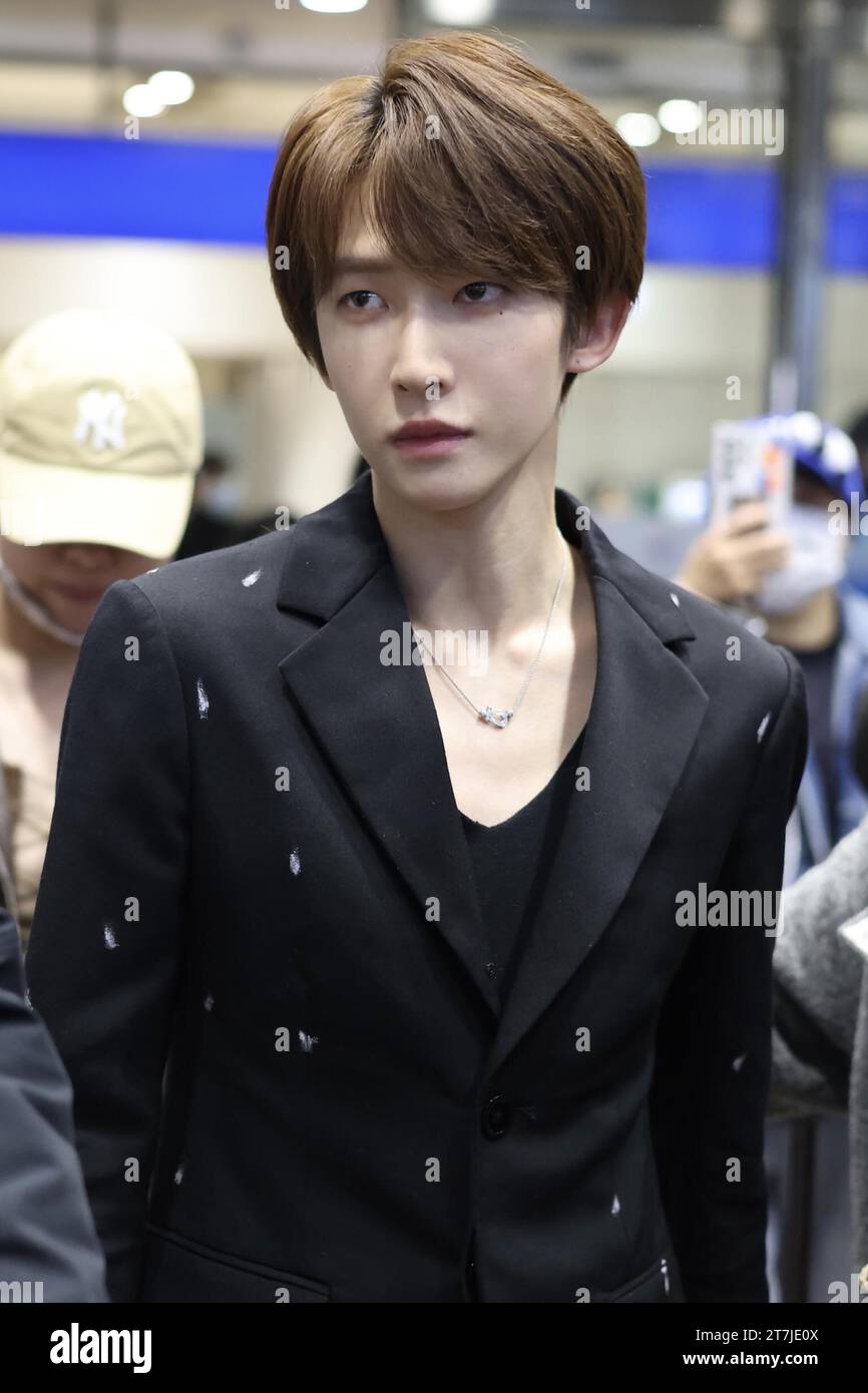 Chinese singer, dancer and model Liu Yu appears at the airport in ...