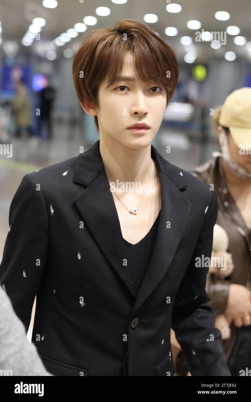 Chinese singer, dancer and model Liu Yu appears at the airport in ...