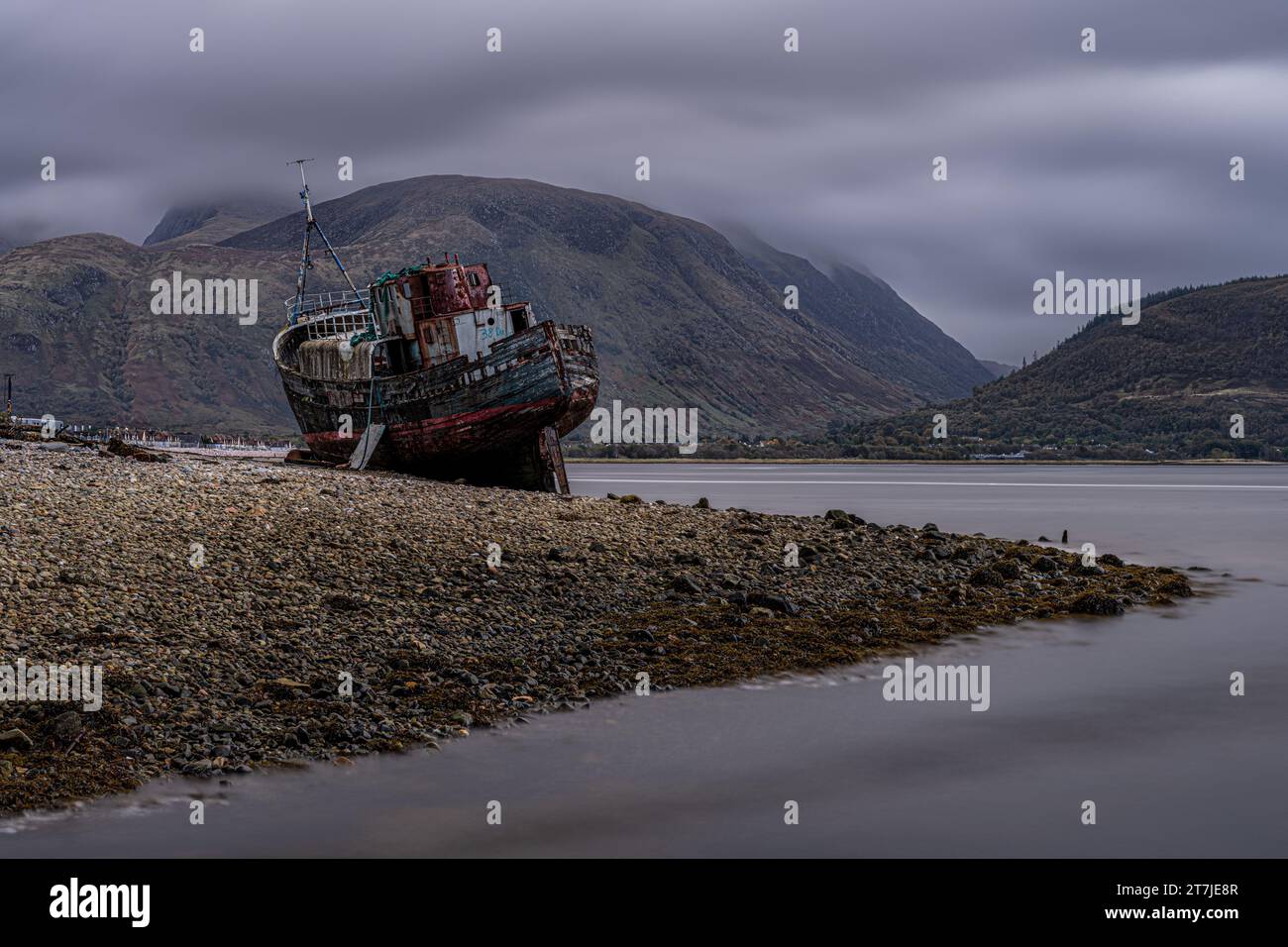 Corpach Wreck, Loch Linnhe, Scotland Stock Photo - Alamy