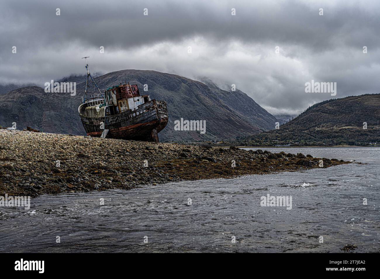 Corpach Wreck, Loch Linnhe, Scotland Stock Photo - Alamy