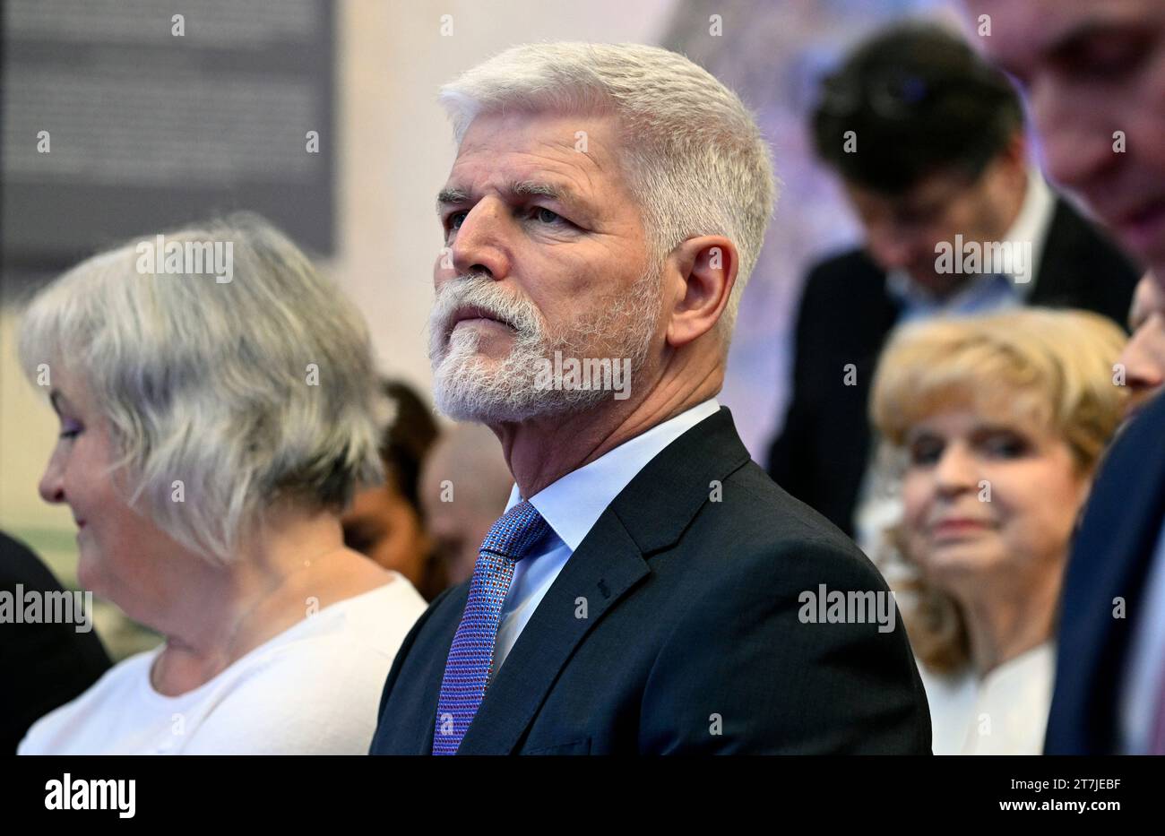 Prague, Czech Republic. 16th Nov, 2023. Czech President Petr Pavel ...