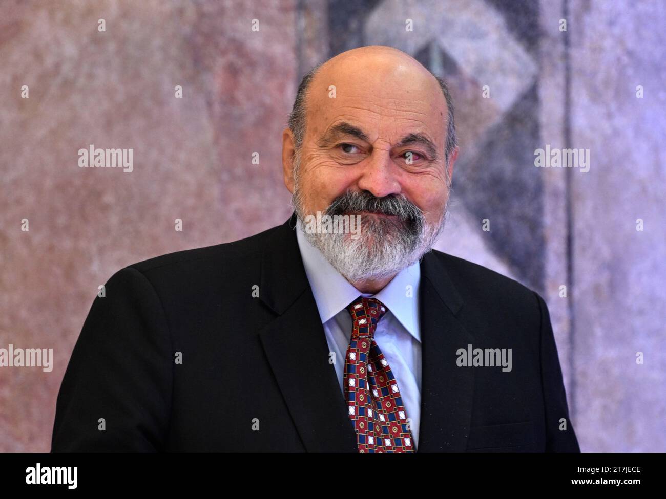 Prague, Czech Republic. 16th Nov, 2023. Czech priest and philosopher ...