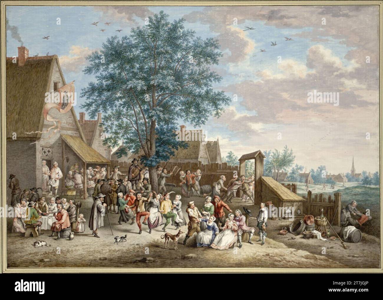Erzherzogin Marie Christine Habsburg-Lothringen Dutch inn scene ...