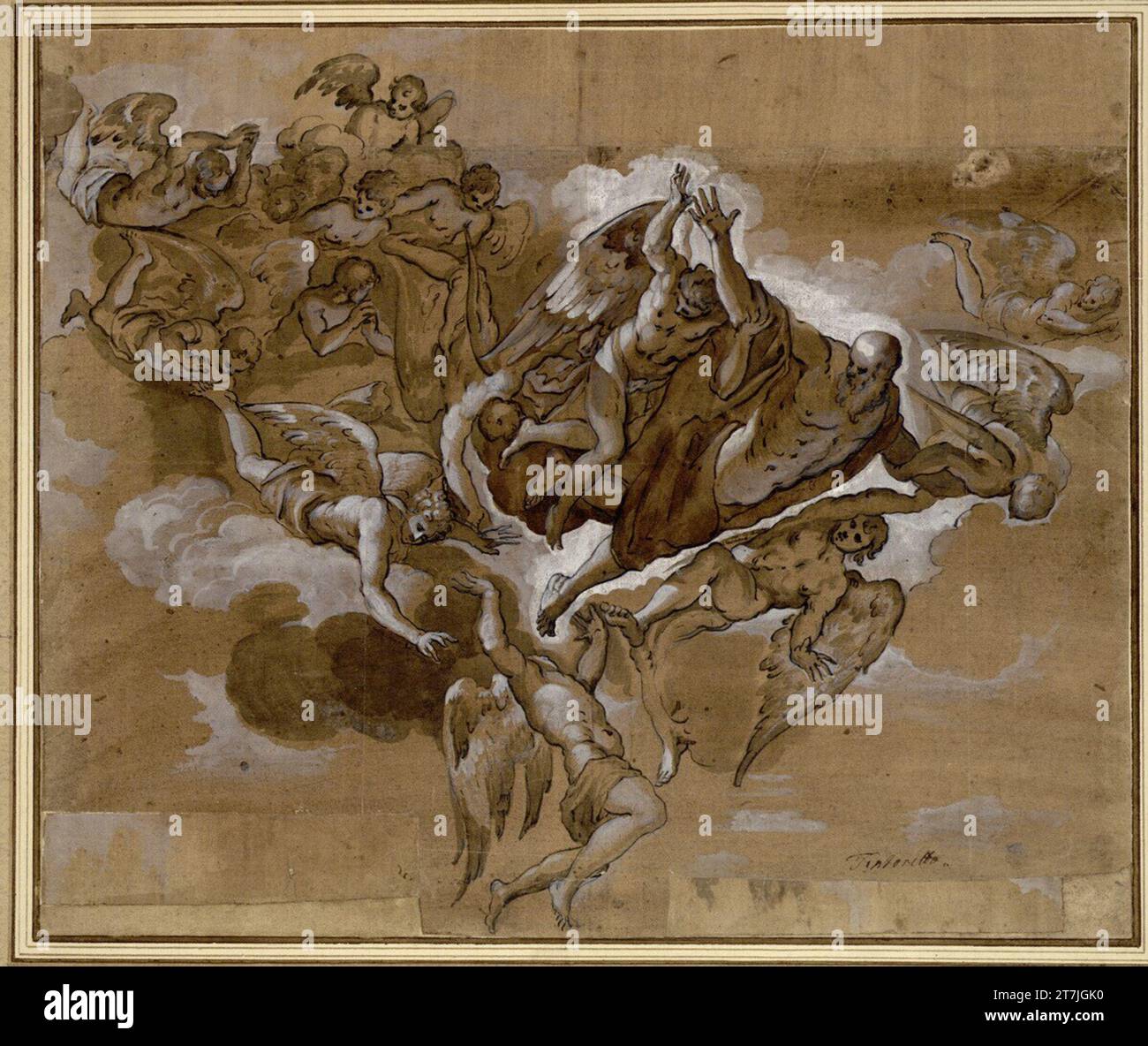 Anonym Saint Paul is worn by angels to heaven. Feather; laved; White ...