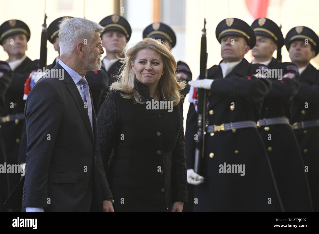 Prague Castle, Prague. 16th Nov, 2023. Czech President Petr Pavel ...