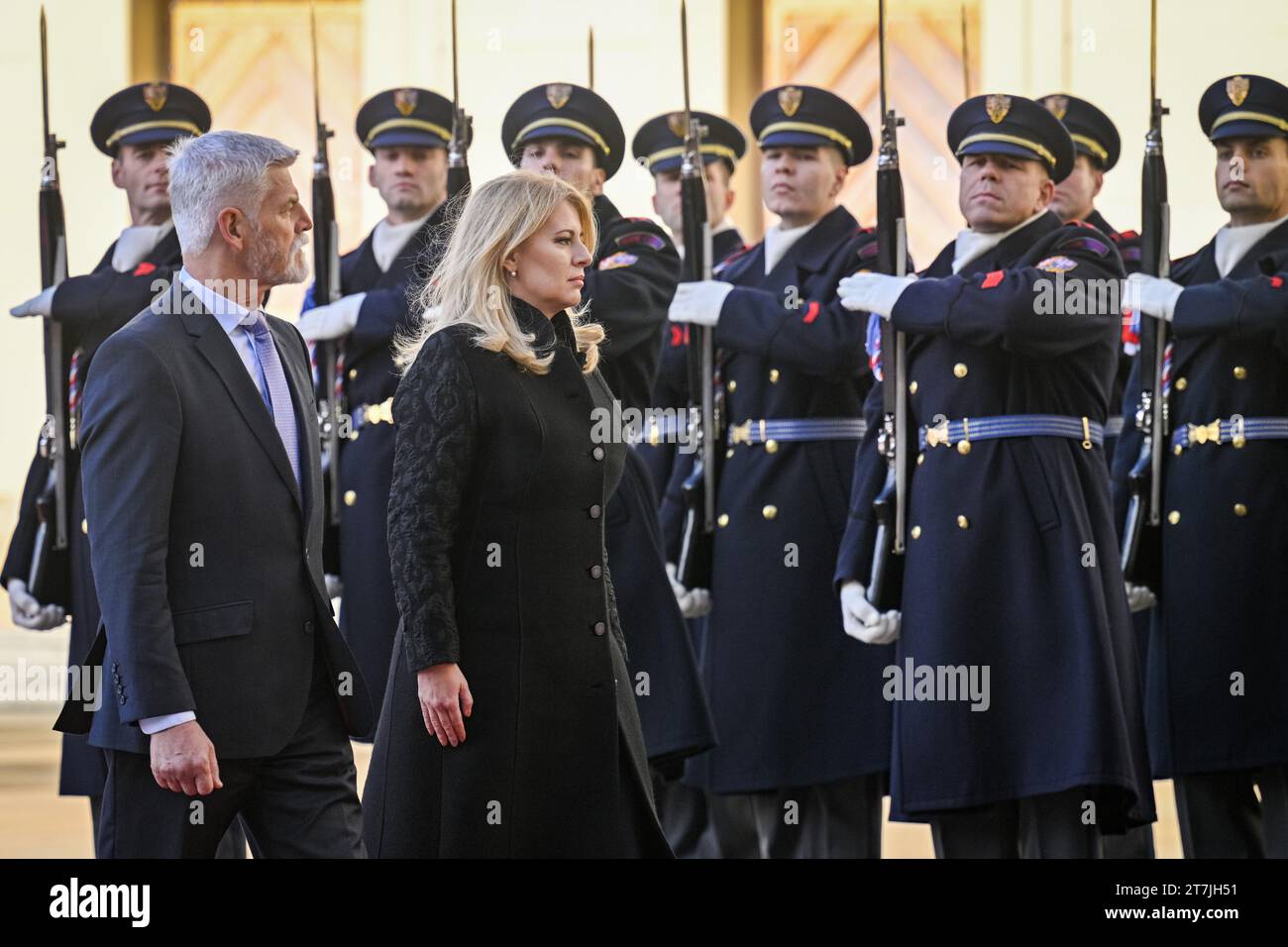 Prague Castle, Prague. 16th Nov, 2023. Czech President Petr Pavel ...