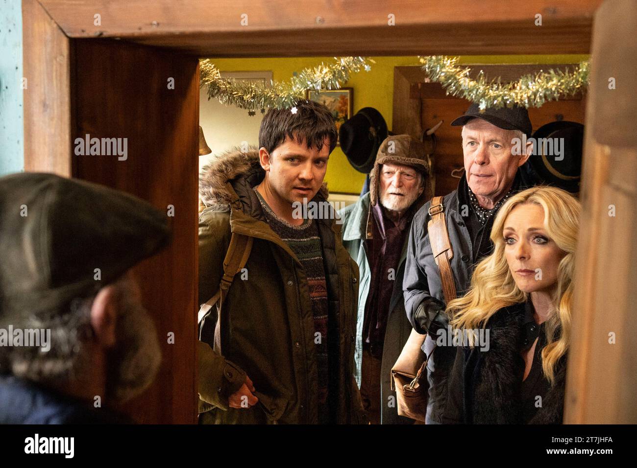 DAVID BRADLEY, JANE KRAKOWSKI and ASA BUTTERFIELD in YOUR CHRISTMAS OR ...