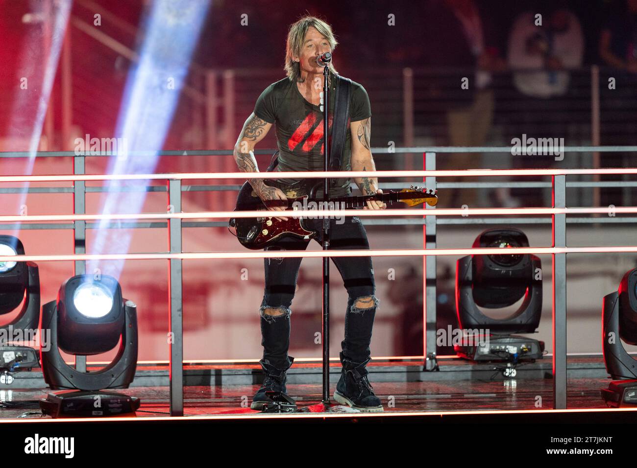 Las Vegas, United States. 15th Nov, 2023. Keith Urban performs during ...