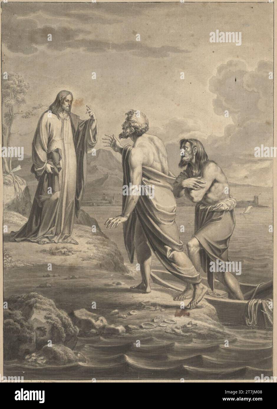 Disciples in the boat hi-res stock photography and images - Alamy