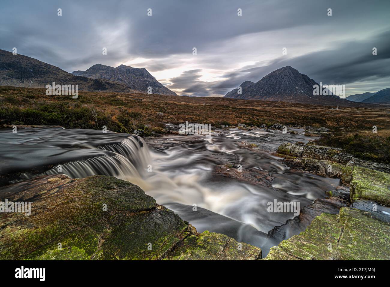 Cauldron Falls, River Etive, Glencoe, Scotland Stock Photo - Alamy