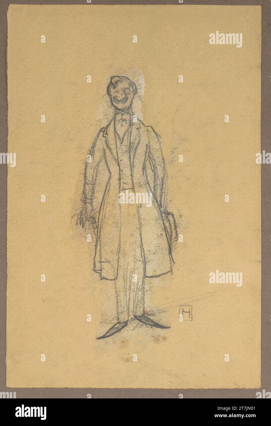 Sigmund Walter Hampel Geck. Pencil Stock Photo - Alamy