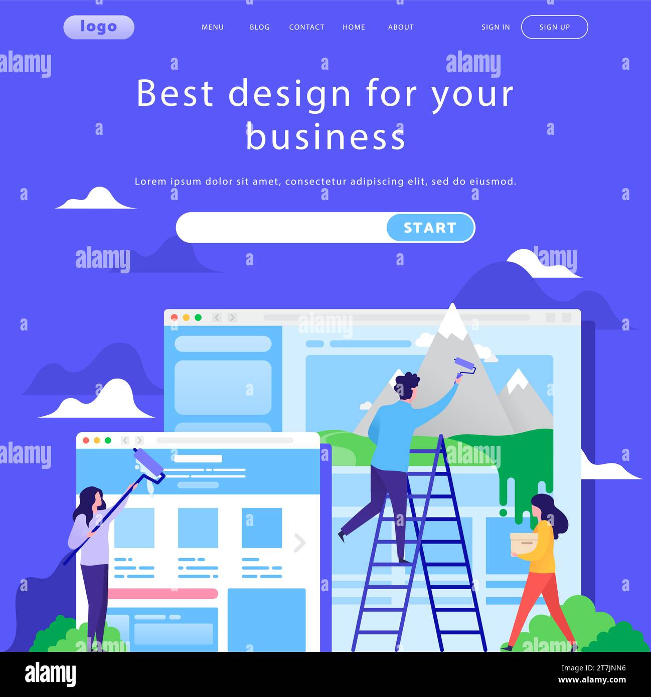 Concept concepts building build Stock Vector Images - Alamy