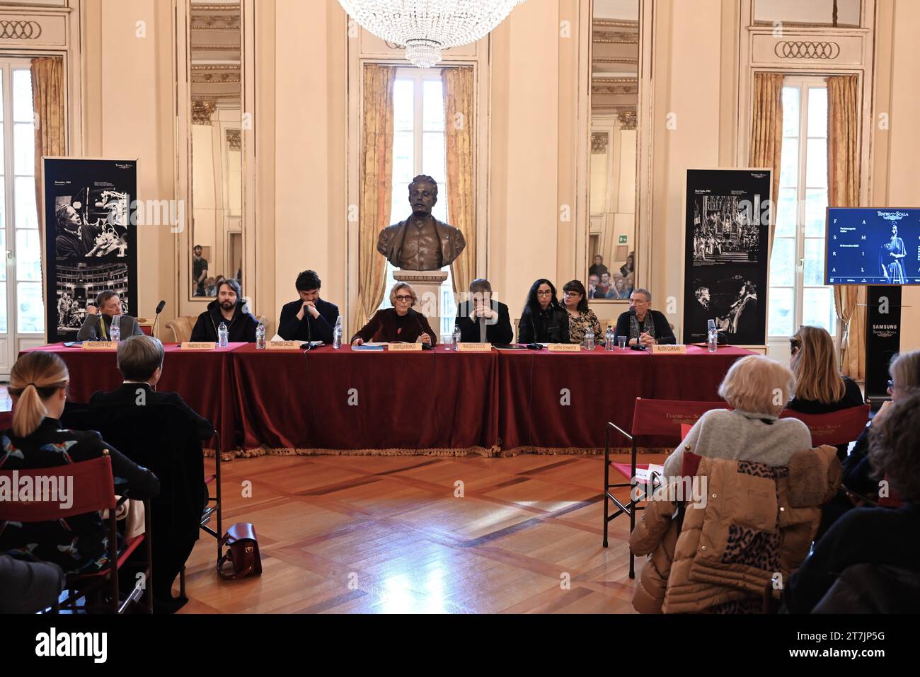 Milan, . 16th Nov, 2023. Milan, Italy Fantasmagoria Callas exhibition ...
