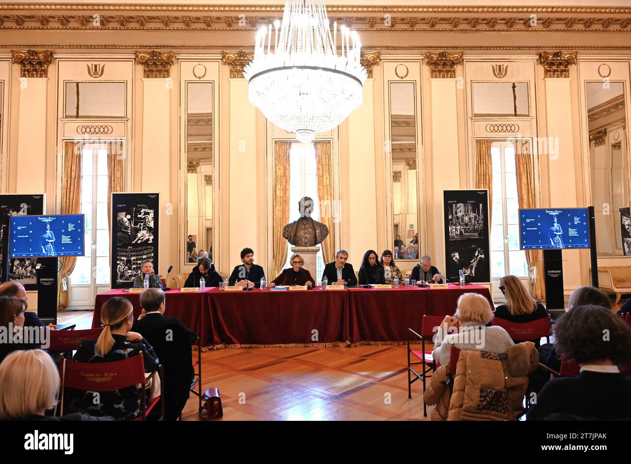 Milan, . 16th Nov, 2023. Milan, Italy Fantasmagoria Callas exhibition ...