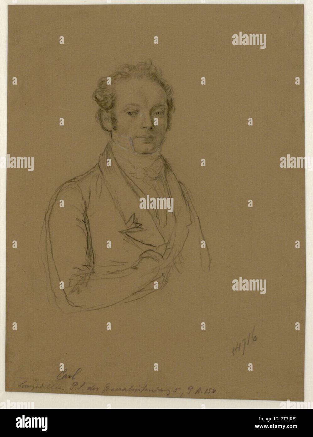 La Roche Portrait of the royal Bavarian court actor and theater ...