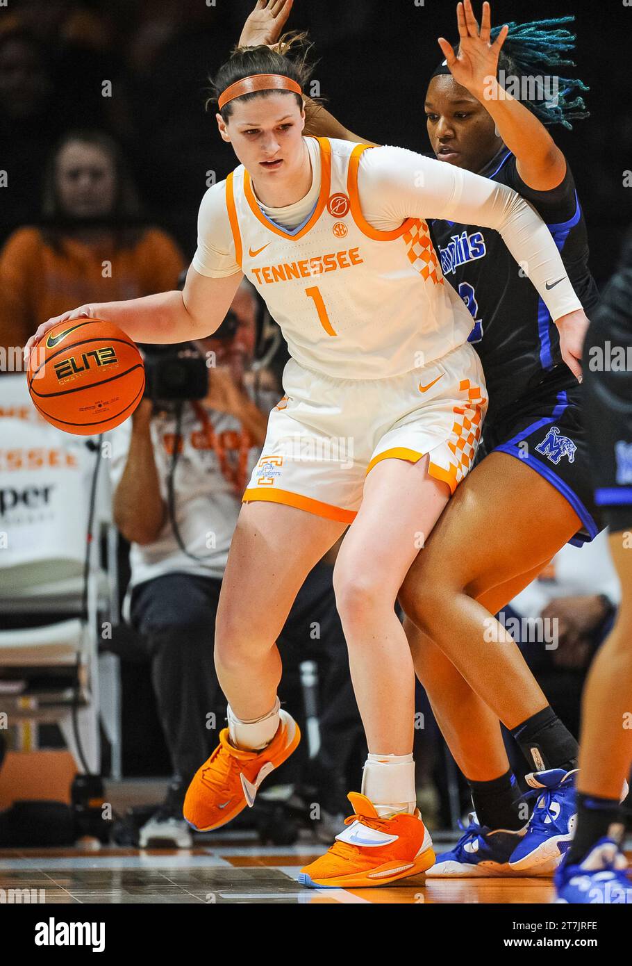 KNOXVILLE, TN - NOVEMBER 13: Tennessee Lady Vols guard Sara Puckett (1 ...