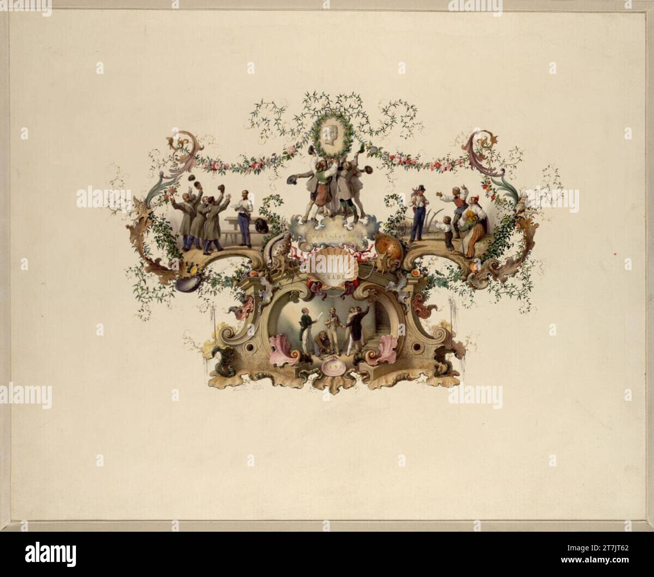 Composition gold leaf hi-res stock photography and images - Alamy