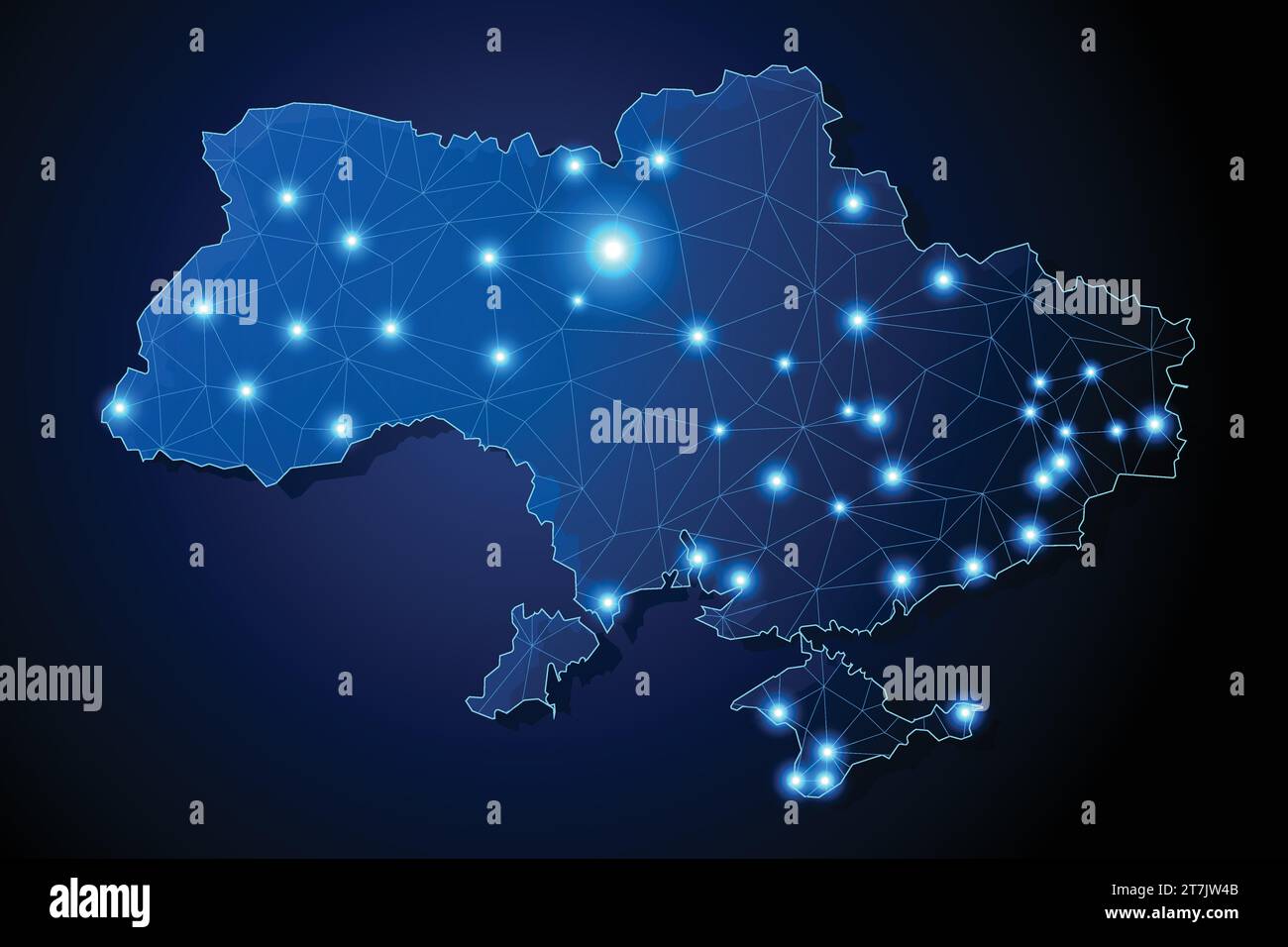Abstract flow map structure ukraine hi-res stock photography and images ...