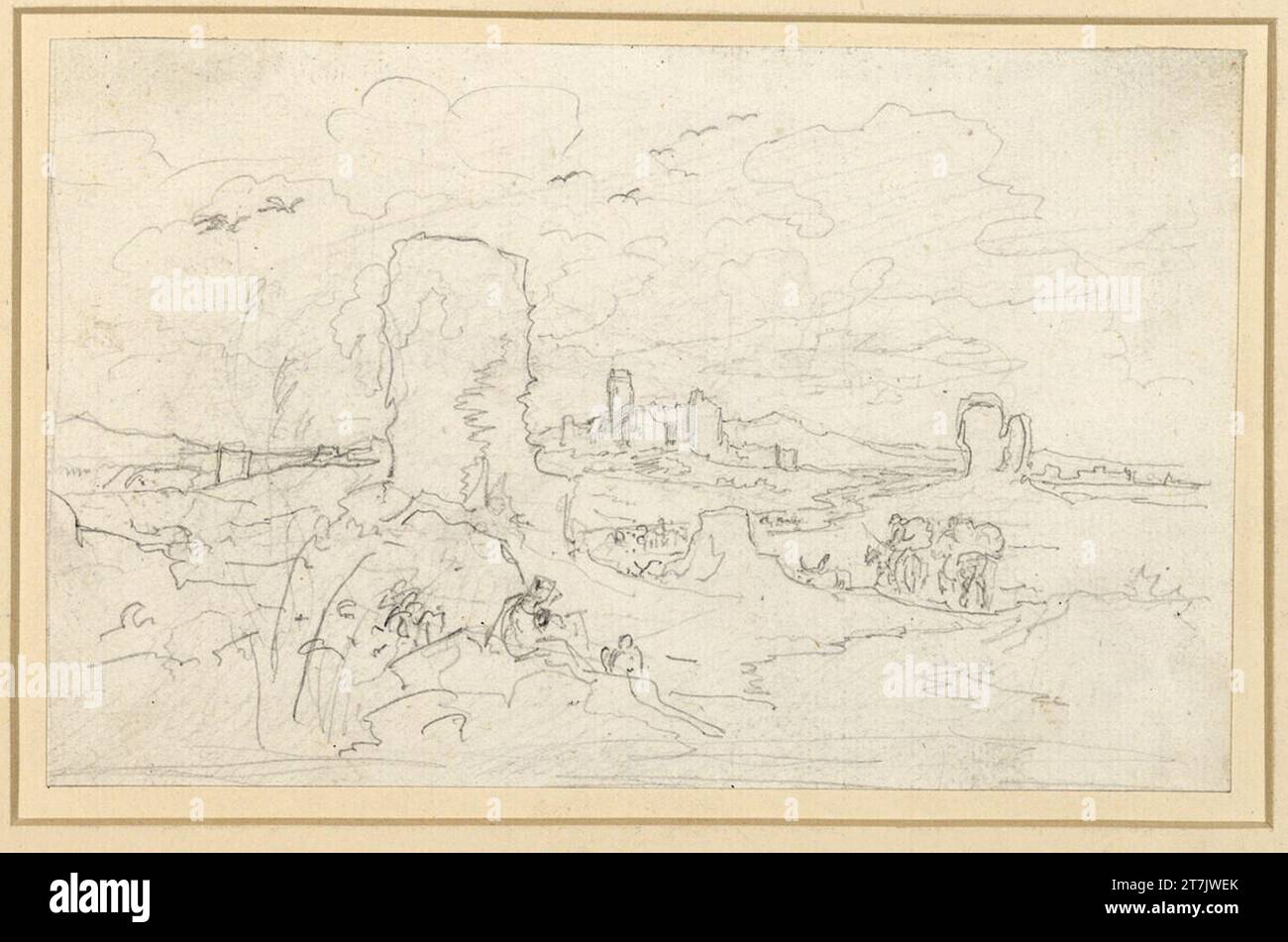 Ernst Christian Johann Friedrich Preller der Ältere Roma Vecchia ...