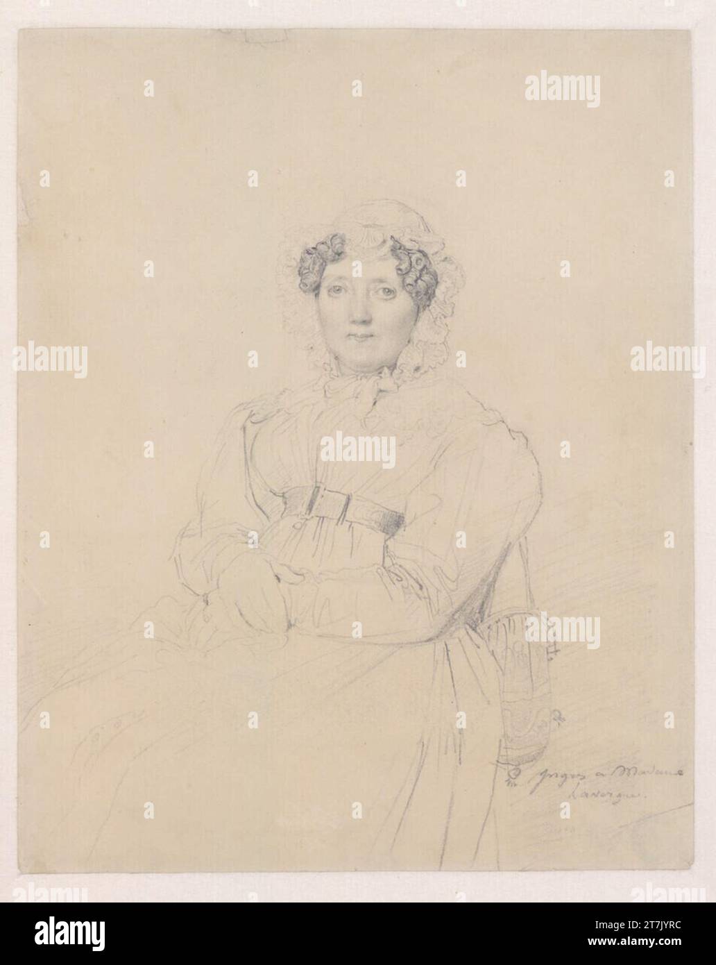 Jean-Auguste-Dominique Ingres Madame Paul Lavergne, Geborene Marie ...