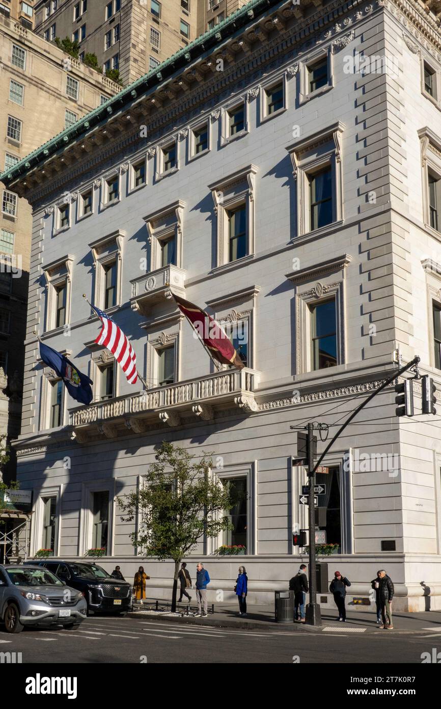 The private Metropolitan Club is located at 1-11 East 60th Street and ...
